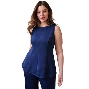 Jessica London Perfectease Peplum Top : Target