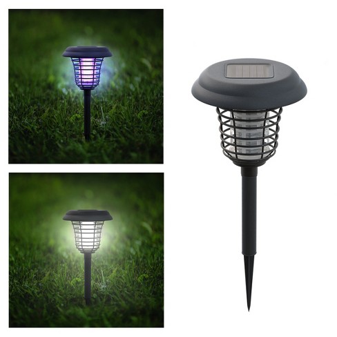 Nature Spring Solar Outdoor Bug Zapper Light For Mosquitos And Insects ...
