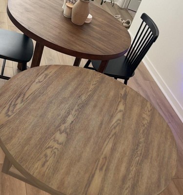 Keener All Wood Round Dining Table - Threshold™ : Target