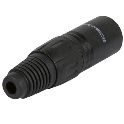 Buy Monoprice 5-Pin Male DMX Connector - Black | Anodized Aluminum With ...