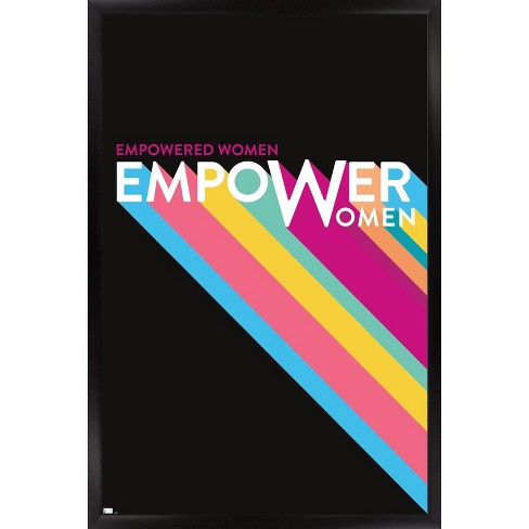 Trends International Jenny Redman - Empowerment Framed Wall Poster ...