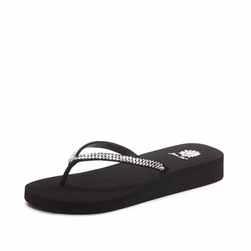 Women's Jello Rhinestone Sandal - Yellowbox 6 : Target