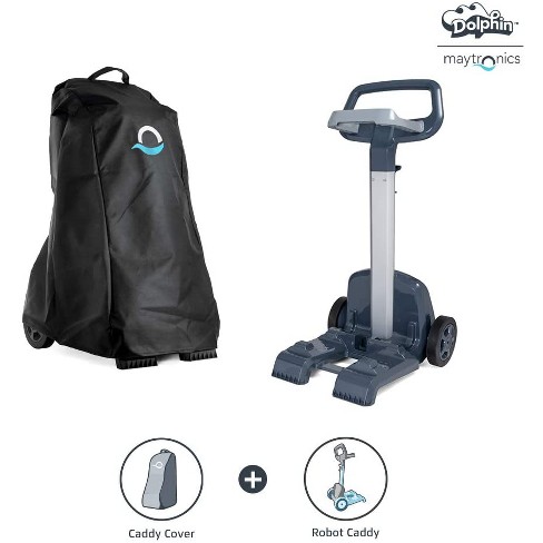 Dolphin Robotic Pool Vacuum Cleaner Universal Caddy And Premium Caddy ...