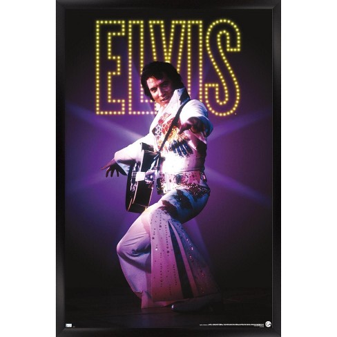 Trends International Elvis Presley - Suit Framed Wall Poster Prints ...