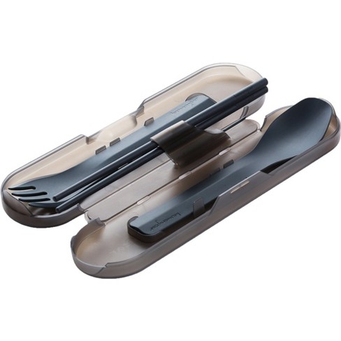Humangear Gobites Quattro Fork, Spoon, And Chopsticks Travel Utensils ...