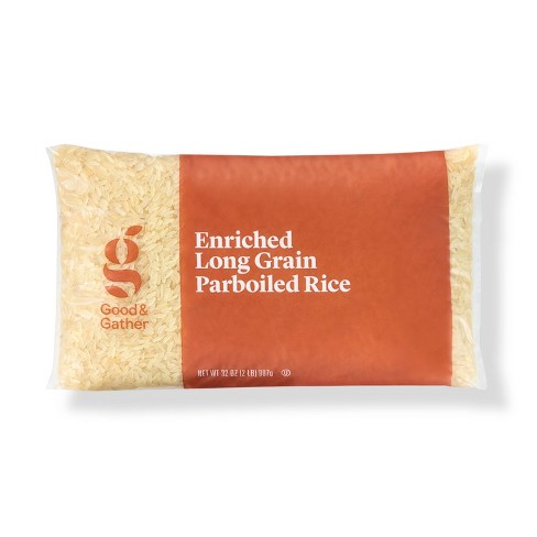 Enriched Long Grain Parboiled Rice - 32oz - Good & Gather™ : Target