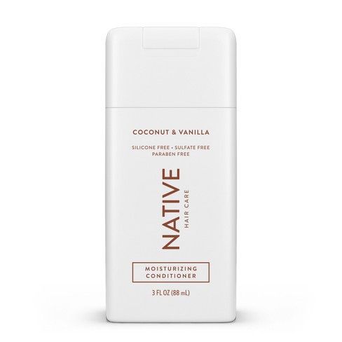 Native Coconut & Vanilla Moisturizing Conditioner - 3 Fl Oz : Target