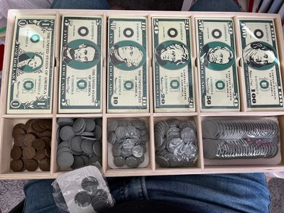Melissa & Doug Play Money Set - Educational Toy With Paper Bills And ...