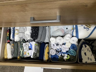 Set Of 4 Collapsible Fabric Drawer Organizers - Brightroom™ : Target