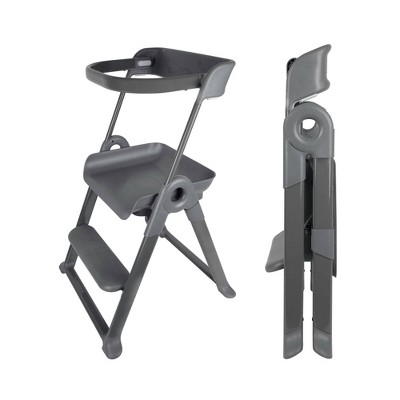 Boon Pivot Toddler Tower Step Stool - Gray : Target