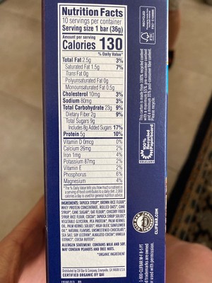 Clif Kid Zbar Protein Chocolate Chip Snack Bars - 19oz/15ct : Target