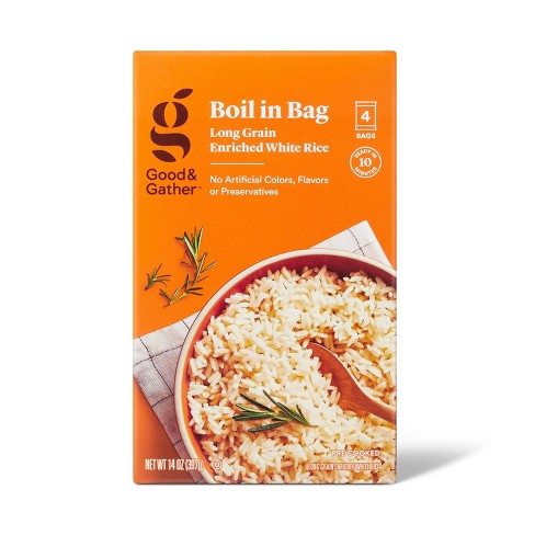 Boil In Bag Long Grain White Rice - 14oz - Good & Gather™ : Target