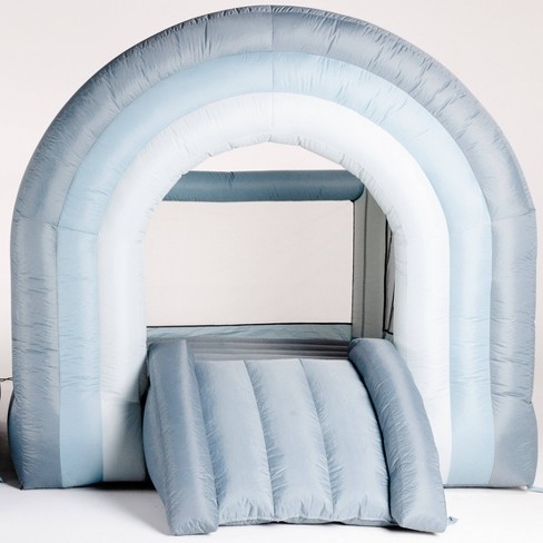 Smol Inflatable 8' X 8' Rainbow Bounce House - Blue : Target