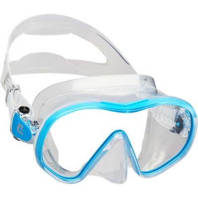 Cressi F-dual Mask - Single Lens Frameless Scuba Mask For Good ...