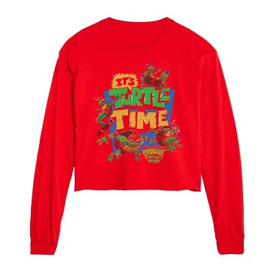 Teenage Mutant Ninja Turtles Mutant Mayhem Its Turtle Time Cropped Long ...