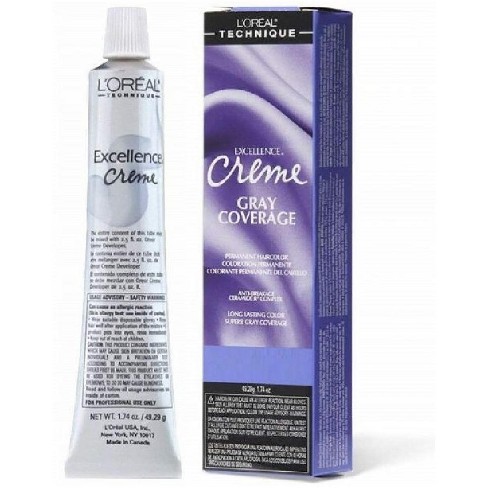 L'oreal Technique Excellence Creme Gray Coverage (#10 Ltst Natural ...