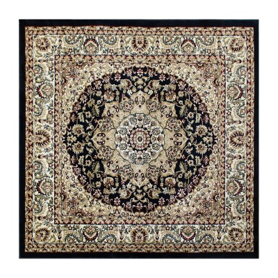 Masada Rugs Traditional Square Area Rug Design Bellagio 401 (5 Feet 3 ...