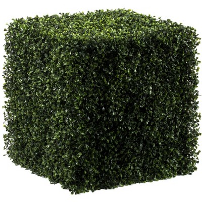 Vickerman Artificial Boxwood Cube Hedge : Target