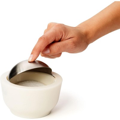 Chef'n 101-738-237 Dash Salt & Sugar Cellar With Flip Top Cover, 3 7/8 ...