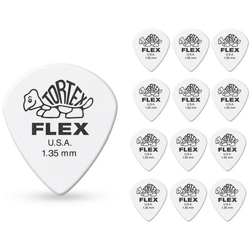 Dunlop 468 Tortex Flex Jazz Iii Picks 1.35 Mm 12 Pack : Target