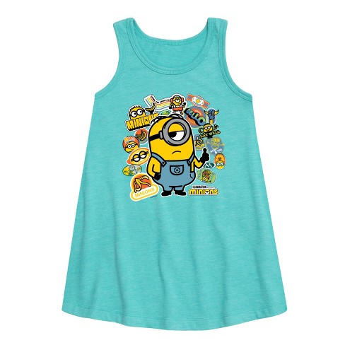 Despicable Me Minions Minion & Banana Stickers - Turquoise - 3t : Target