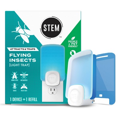 Stem Flying Insect Light Trap Starter Kit - 1 Unit + 1 Refill : Target