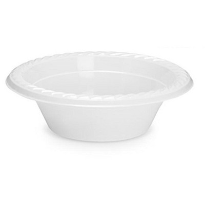 Crown Display Every Day 12 Ounce White Plastic Bowl Disposble-800 Count ...