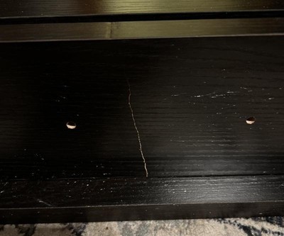 Paulo Wood Writing Desk With Drawer - Threshold™ : Target