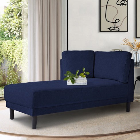 Linen chaise lounge chair store