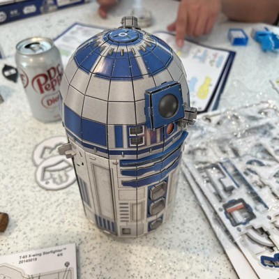4d Build - Star Wars R2-d2 Model Kit Puzzle 201pc : Target