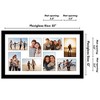 Americanflat 12x22 Collage Picture Frame - Fits Eight 4x6 Photos Or One ...