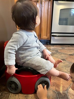 The First Years Training Wheels Racer Potty Chair And Toddler Toilet ...