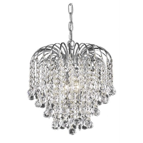 Elegant Lighting Addison Collection Pendant D14in H12in Lt:3 Chrome ...
