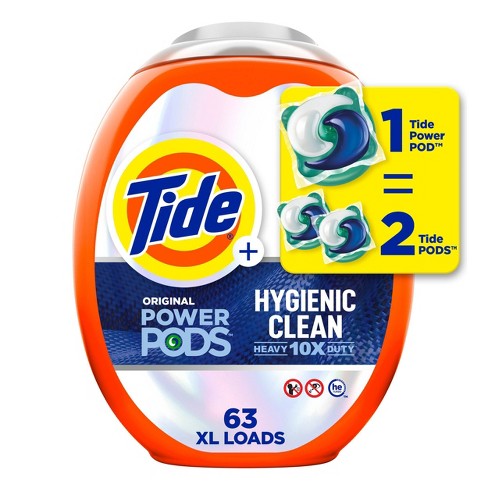 Tide Hygienic Clean Heavy Duty Power Pods Laundry Detergent Pacs ...