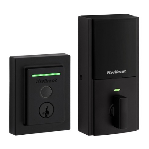 Kwikset Halo Touch Contemporary Fingerprint Smart Door Lock In Matte ...