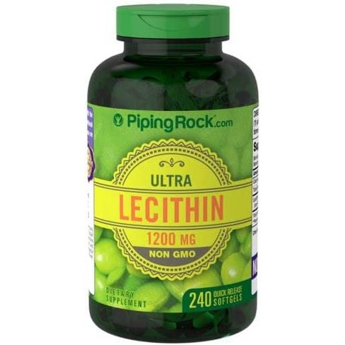 Piping Rock Lecithin 1200mg Softgels | 240 Count : Target