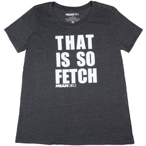 Mean Girls Womens' Plus Size That Is So Fetch Crew T-shirt Curvy ...