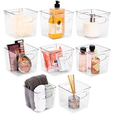 Sorbus Plastic Storage Bins (8 Pack) Small : Target