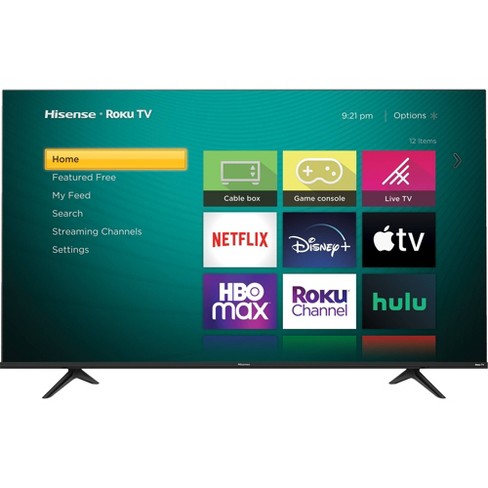 Hisense 50" Class 4k Uhd Hdr Led Smart Roku Tv - 50r6g : Target