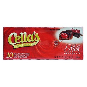 Cella's Milk Chocolate Covered Cherries - 10 Count : Target