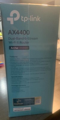 Tp-link Ax4400 Mesh Dual Band 6-stream Router : Target