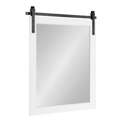 Kate And Laurel Skylan Decorative Wall Mirror, 24x31, White : Target