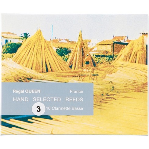 Rigotti Queen Reeds For Bass Clarinet Strength 5 Box Of 10 : Target