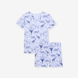 Juniors Noah Short Pajama Set - Posh Peanut : Target
