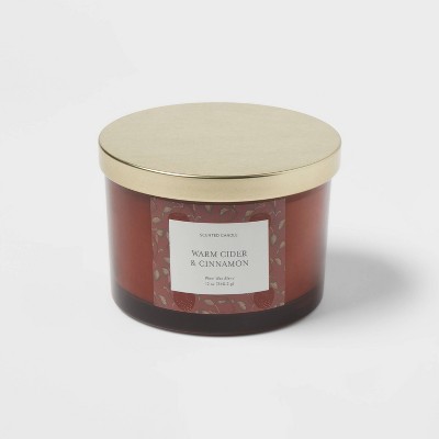 Sweet Water Decor Mulled Cider 9oz Clear Jar Soy Candle : Target