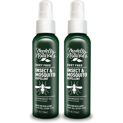 Medella 2pk Natural Insect & Mosquito Personal Repellent 4oz: Herbal ...