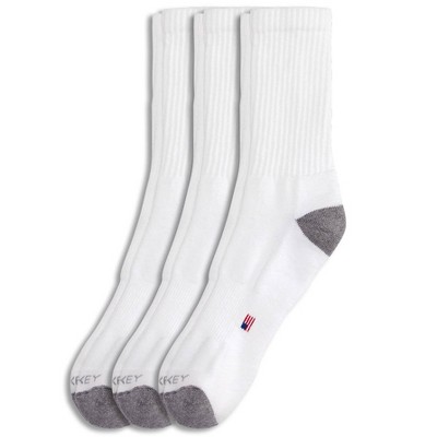 Jockey Men's Made In America* Crew Socks - 3 Pack 7-12 White : Target