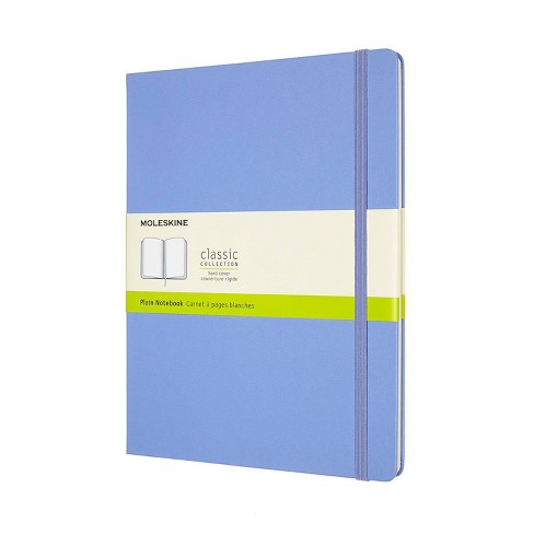 Moleskine Blank Notebook Xl Hard Cover Hydrangea Blue : Target