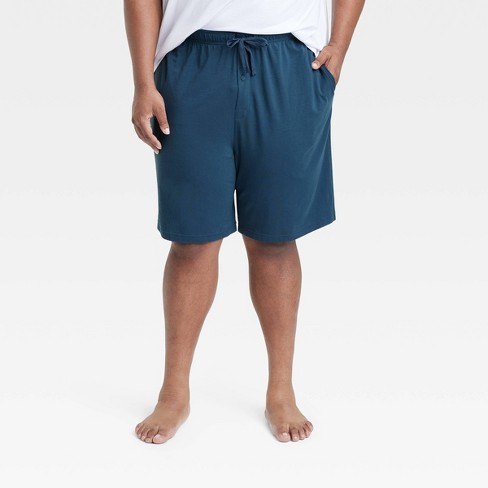 Men's Big & Tall 9" Knit Pajama Shorts - Goodfellow & Co™ Banner Blue ...
