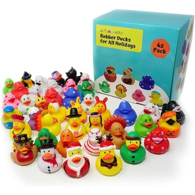 All Holidays Rubber Ducks Pack Of 42 - Includes Thanksgiving, Christmas ...